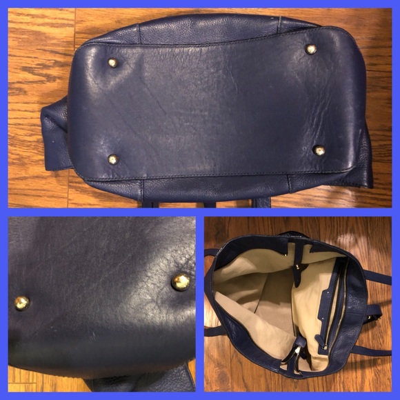 Halogen | Bags | Deep Blue 2piece Halogen Bag | Poshmark